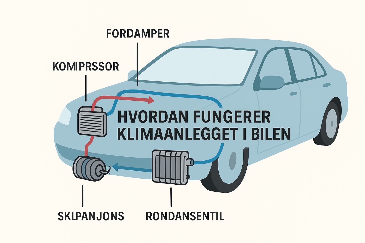 Typiske AC-feil på bil – dette kan du gjøre selv, og dette bør du over ...